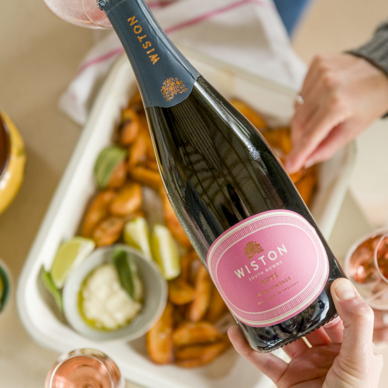 Wiston Rosé NV - Buy Award-winning English Sparkling Rose