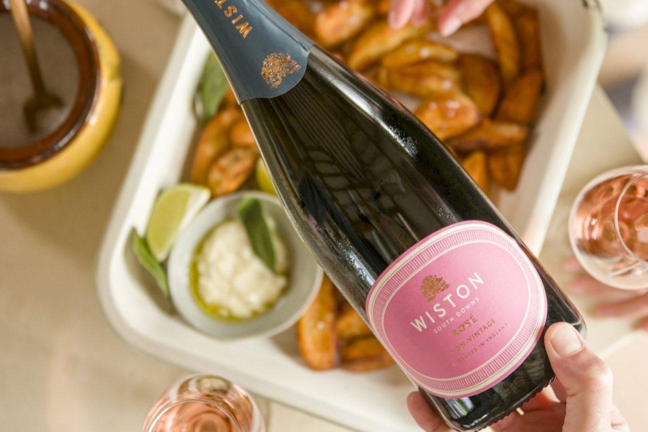 Wiston Rosé NV - Buy Award-winning English Sparkling Rose